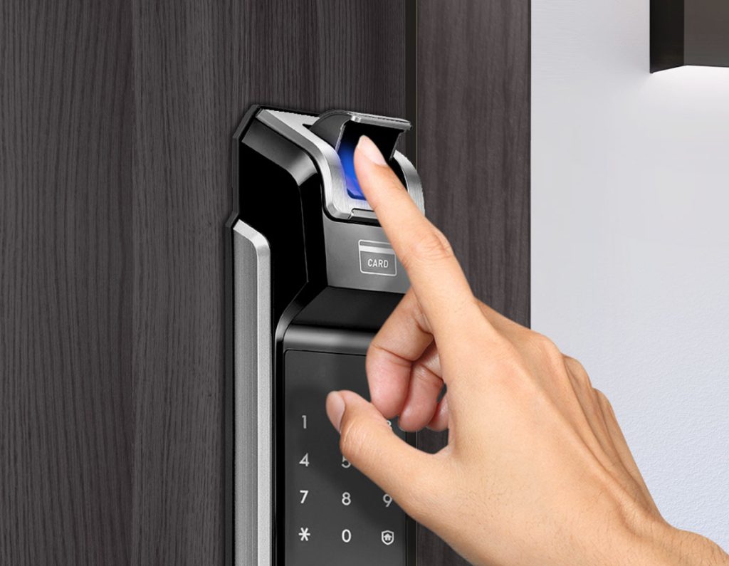 خرید + قیمت دستگیره هوشمند سامسونگ مدل DP718 | لوکس برق